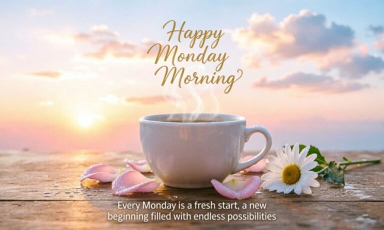 172 Monday Morning Greetings and Blessings to Start the Week Right